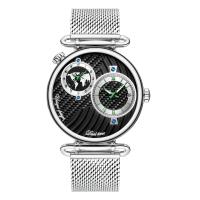 China RoHS 44mm Double Dial Watch Personality Technology Fashion Innovation Business for sale
