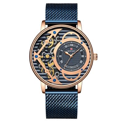 China 44mm Ultra Thin Waterproof Mechanical Watch Fashion Business Innovation Fall Proof for sale
