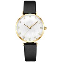 China 32mm Small Dial Women'S Quartz Watch Fashion Multicolor Leather Strap For Matching for sale