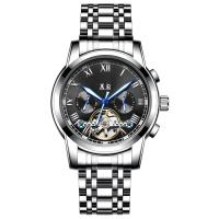 China SS Strap 40mm Automatic Mechanical Watch 3BAR Multi Function With Calendar for sale