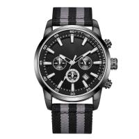China Nylon Strap Diameter 45mm Alloy Quartz Watch 3atm Men'S Multi Function Waterproof for sale