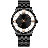 China 3ATM Stainless Steel 42mm Men'S Quartz Watch Transparent Case Customized for sale