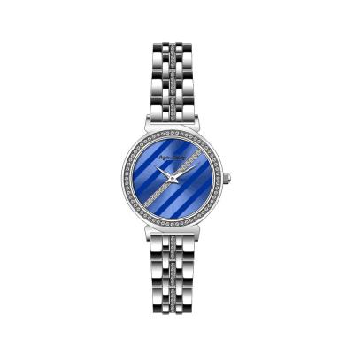 China Customized OEM 32mm Stainless Steel Quartz Watch With Rhinestone for sale