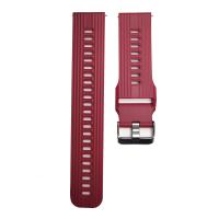 China Silicone Men'S 22mm Watch Band Strap Vertical Stripe Multicolor for sale
