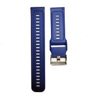 China Silicone Men'S 22mm Watch Band Strap Vertical Stripe Multicolor for sale