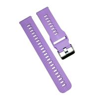 China Silicone Men'S 22mm Watch Band Strap Vertical Stripe Multicolor for sale