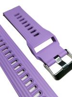 China Silicone Men'S 22mm Watch Band Strap Vertical Stripe Multicolor for sale