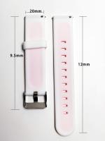 China 29colors 20mm Small Adjustable Watch Strap With Stainless Steel Buckle for sale