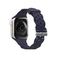 China Universal Smart Watch Silicone Strap 38mm 40mm 41mm 42mm 44mm Lace for sale