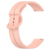 China Silicone 22mm 20mm Watch Band Strap Flat Head Groove Quick Release for sale