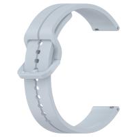 China Silicone 22mm 20mm Watch Band Strap Flat Head Groove Quick Release for sale