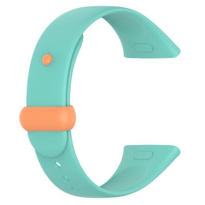China Red Rice 3 Soft Glue Buckle Replacement Silicone Smart Watch Strap 28mm for sale