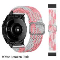 China Quick Release 20mm 22mm Color Elastic Nylon Watch Strap Jiaming Fenix 7X for sale