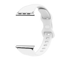 China 8 Shaped Buckle Soft Silicone Watch Strap Portable Replacement 38mm / 40mm / 42mm for sale