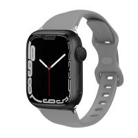 China 8 Shaped Buckle Soft Silicone Watch Strap Portable Replacement 38mm / 40mm / 42mm for sale