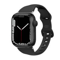 China 8 Shaped Buckle Soft Silicone Watch Strap Portable Replacement 38mm / 40mm / 42mm for sale