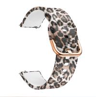 China 20mm / 22mm Multiple Printed Silicone Watch Strap Portable Replacement For Raw Ears for sale