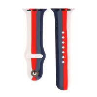 China 38mm / 40mm Four Color Silicone Watch Strap Replacement Portable for sale