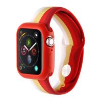 China 38mm / 40mm Four Color Silicone Watch Strap Replacement Portable for sale