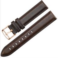 China Wax Oil 18mm Leather Watch Band Strap ODM Top Grain Leather Watch Strap for sale