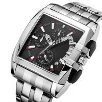 China 40mm Square Quartz Watches ODM Japan Movt Quartz Watches For Men OEM for sale
