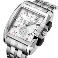 China 40mm Square Quartz Watches ODM Japan Movt Quartz Watches For Men OEM for sale