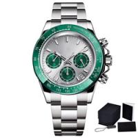 China 3ATM Japan Movt Watch Stainless Steel Back Quartz Black Date Function for sale