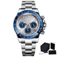 China 3ATM Japan Movt Watch Stainless Steel Back Quartz Black Date Function for sale