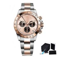 China 3ATM Japan Movt Watch Stainless Steel Back Quartz Black Date Function for sale