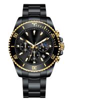 China 26cm Rotatable Stainless Steel Quartz Watch Waterproof Quartz Diver Watch MIYOTA for sale