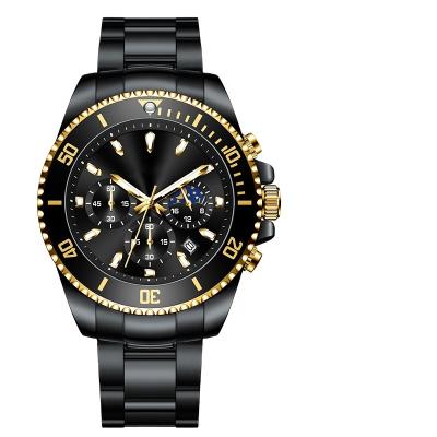 China 26cm Rotatable Stainless Steel Quartz Watch Waterproof Quartz Diver Watch MIYOTA for sale