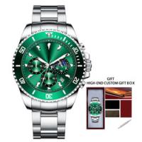 China 26cm Rotatable Stainless Steel Quartz Watch Waterproof Quartz Diver Watch MIYOTA for sale