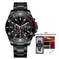 China 26cm Rotatable Stainless Steel Quartz Watch Waterproof Quartz Diver Watch MIYOTA for sale