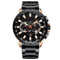 China Chronograph Japan Movt Watch Stainless Steel Back for sale