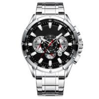 China Chronograph Japan Movt Watch Stainless Steel Back for sale