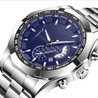 China YHSK-098 Stainless Steel Quartz Watch 42mm Water Resistant Quartz Watch Calendar for sale