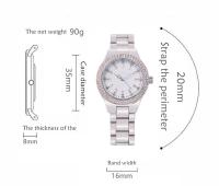 China Golden 3ATM Ladies Watch Gift Set  22cm Ladies Watch And Bracelet Set for sale