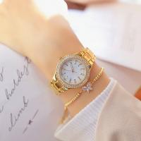 China Golden 3ATM Ladies Watch Gift Set  22cm Ladies Watch And Bracelet Set for sale
