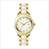 China Japanese Movt 10ATM Analogue Wrist Watch ODM Ceramic Quartz Jade for sale