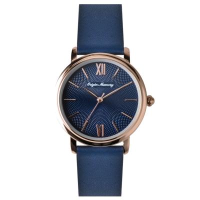 China CE 3ATM Leather Strap Wrist Watch 36mm Women Quartz 3Bar for sale