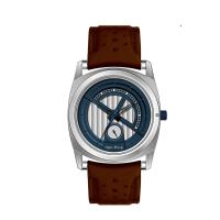 China Japan Miyota 6P28 Leather Strap Watches Mens 3 ATM Watch Stainless Steel Case for sale