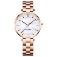 China OEM Analogue Wrist Watch 3bar 34mm Japan Movt Stainless Steel Back For Lady for sale