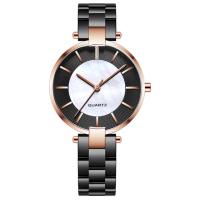 China OEM Analogue Wrist Watch 3bar 34mm Japan Movt Stainless Steel Back For Lady for sale