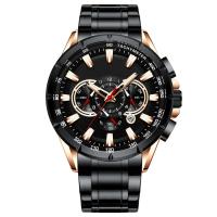 China Timepiece 26mm Stainless Steel Quartz Watch 5BAR Automatic Chronograph Watch for sale