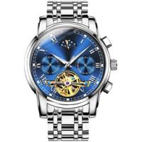 China 10ATM  Chronograph Men'S Watches 1.6 Inch Luminous Quartz Watch Mineral Glass for sale
