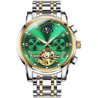 China 10ATM  Chronograph Men'S Watches 1.6 Inch Luminous Quartz Watch Mineral Glass for sale