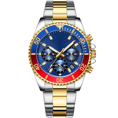 China Ombre Business Analogue Wrist Watch 3BAR Luxury Men Quartz Watch for sale