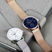 China Business 3ATM Black Analogue Watch OEM 20mm Luxury Quartz Watch for sale