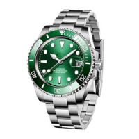 China Luminous 20mm Automatic Mechanical Watch 5ATM Luxury Diver Automatic Watch for sale