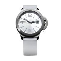 China Date Function 5ATM Silicone Quartz Watch 45mm 5 Bar Water Resistant Quartz for sale